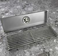 China Linear Shower Floor Drain SUS304 Stainless Steel Material Corrosion Resistant for sale