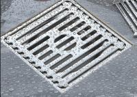 China 4 Inch Square Wet Room Shower Drain For Bathroom Swimming Pool for sale