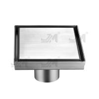 China Flat Cover Shower Floor Drain SUS304 Material For Bathrooms Kitchens Garages for sale