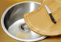 China 20 Gauge Stainless Steel Kitchen Sink Dual Mount With Satin Polished Finish for sale