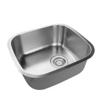 China Modern Sus304 Stainless Steel Sink , Undermount Single Bowl Bar Sink 22 Gauge for sale