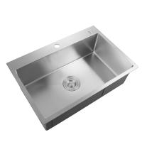 China Top Mount Farmhouse Stainless Steel Kitchen Sink For RV Travel Trailer Garage for sale
