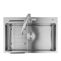 China Top Mount Farmhouse Stainless Steel Kitchen Sink For RV Travel Trailer Garage for sale