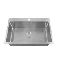 China Rectangular 27 Inch Kitchen Sink , Top Mount Workstation Sink Stainless Steel 304 Material for sale