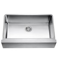 China Durable Single Bowl Stainless Steel Farmhouse Sink 33 Inch With SS 304 Material for sale
