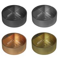China Modern Round Stainless Steel Vessel Sinks Stain Resistant Odor Resistant for sale