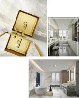 China Square Column Stainless Steel Pedestal Sink Washbasin Floor Standing Type for sale