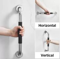China Bathroom Anti Slip Grab Rails , Shower Safety Handles For Seniors Elderly for sale
