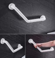 China 135 Degree Curved Stainless Steel Grab Bar Multipurpose For Shower Bathroom for sale