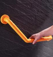China 135 Degree Curved Stainless Steel Grab Bar Multipurpose For Shower Bathroom for sale