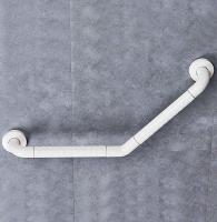 China 135 Degree Curved Stainless Steel Grab Bar Multipurpose For Shower Bathroom for sale