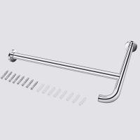 China T Shaped Stainless Steel Grab Bar With Mirror Polishing Brushed Nickel Color for sale