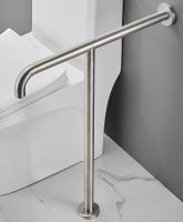 China T Shaped Stainless Steel Grab Bar With Mirror Polishing Brushed Nickel Color for sale
