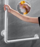 China L Shaped Stainless Steel Grab Rails , Wall Mount Handicap Toilet Grab Bars OEM ODM for sale