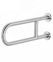 China 304 Stainless Steel U Shaped Grab Bars , Anti Slip Bathroom Safety Rails for sale