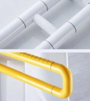 China Wall Mounted Stainless Steel Grab Bar Anti Slip For Bathroom Toilet for sale