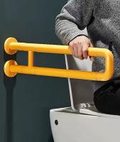 China Wall Mounted Stainless Steel Grab Bar Anti Slip For Bathroom Toilet for sale