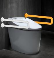 China Wall Mounted Stainless Steel Grab Bar Anti Slip For Bathroom Toilet for sale