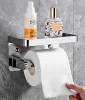 China SUS 304 Stainless Steel Toilet Paper Dispenser Wall Mounted For Bathroom ODM for sale