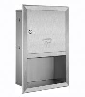 China Wall Mounted Stainless Steel Toilet Paper Dispenser For Restroom Office Home OEM ODM for sale