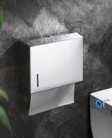 China Wall Mounted Stainless Steel Multifold Paper Towel Dispenser For Home Office School for sale