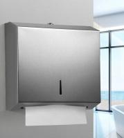 China Wall Mounted Commercial Bathroom Hand Towel Dispenser Stainless Steel 304 Material for sale