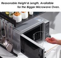 China Stainless Steel Countertop Kitchen Rack , Microwave Oven Shelf Rack OEM ODM for sale