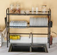 China ODM Stainless Steel Over The Sink Drying Rack 85cm Width 800mm Height for sale