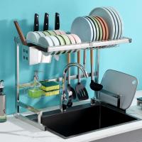 China Rustproof Over The Sink Drying Rack Stainless Steel Material 520mm Height For Chopsticks for sale