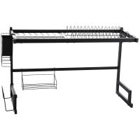 China Rustproof Dishes Rack Over Sink , OEM Sink Drying Rack For Storing Kitchenware for sale