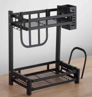 China 2 Layers Countertop Kitchen Rack For Condiment 15inch Height  7inch Width for sale