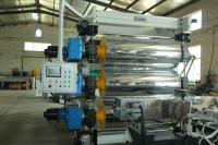 China Green Color PMMA GPPS APET PETG Board / Plate Extrusion Line Width of 2100mm for sale