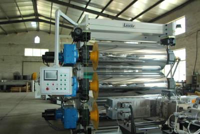 China 3000mm HDPE Sheet Extrusion Machine High Automaticity Low Power Consumption for sale