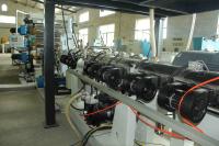 China High Precision HDPE Geomembrane Waterproof Sheet Extrusion Line With Vacuum Exhausting for sale