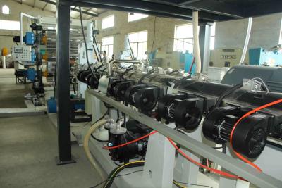 China High Precision HDPE Geomembrane Waterproof Sheet Extrusion Line With Vacuum Exhausting for sale