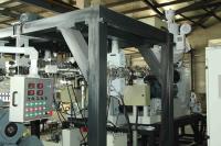 China Conical Twin Screw PVC Sheet Extrusion Line 800kg/H Output Capacity Accurate Color Controling for sale