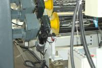 China Soft Rigid PVC Sheet Extrusion Line , PVC Sheet Extruder 300-2000mm for sale