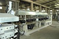 China 1100mm Plastic Sheet Extrusion Machine Single Screw With Double Position Winder for sale