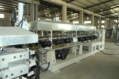 China 1100mm Plastic Sheet Extrusion Machine Single Screw With Double Position Winder for sale