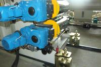 China EVA Foam Sheet Extrusion Line With Single Screw Extruder And T-die Head for sale