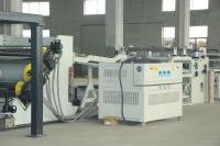 China Professional PET Sheet Extrusion Line 0.15-1.5mm Thickness With Automatic T-die for sale