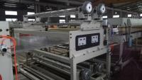 China 220kw PC Hollow Multiwall Sheet Extrusion Line 1.2g/Cm3 Board Density 30m * 10m * 5m for sale
