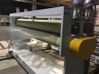 China Lightweight PP Packing Grid Hollow Profile Sheet Extrusion Line for sale