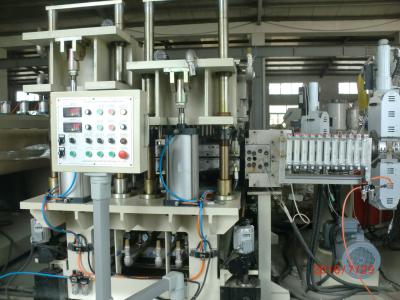 China Transparent PC Hollow Sheet Single Screw Extrusion Line For Greenhouse for sale