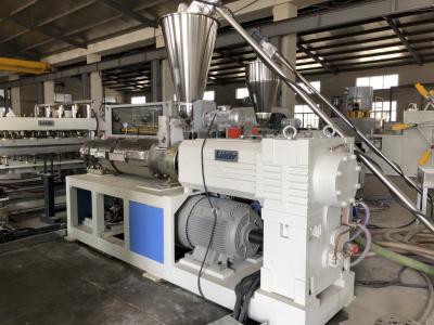China Construction Formwork 30mm PVC Foam Board Production Line Moisture Proof 600kg/h Capacity for sale