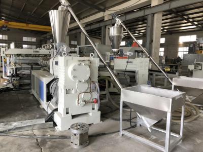 China High Hardness PVC Celuka Foam Board Extrusion Machine 400kg/H Capacity 180kw Installed Power for sale