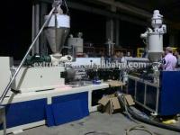 China PLC Control PVC Sheet Extrusion Line Corrugated Roof Sheet Extrusion Line for sale