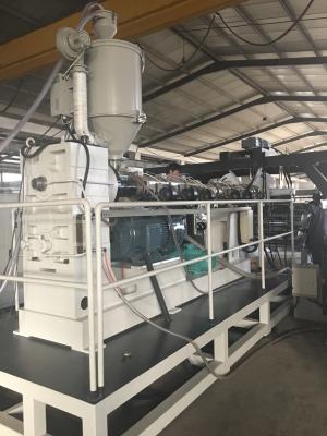 China 1500mm Transparent PET Sheet Extrusion Machine Parallel Twin Screw PET Sheet Extrusion Line for sale