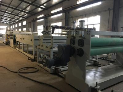 China PP PE PC Hollow Profile Sheet Extrusion Line Anti Aging Green House Sheet for sale