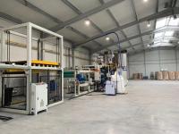 China Low Noise PP PS Sheet Extrusion Line Machine 450kg/H With Thermocontroller For Rollers for sale